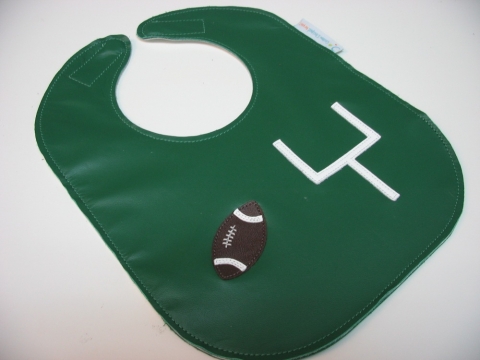 custom football bib | MallyDesigns.com